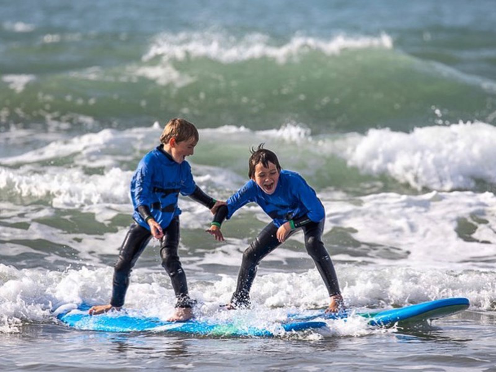 Children Surf Lessons Pembrokeshire Wales Family Surf Lessons