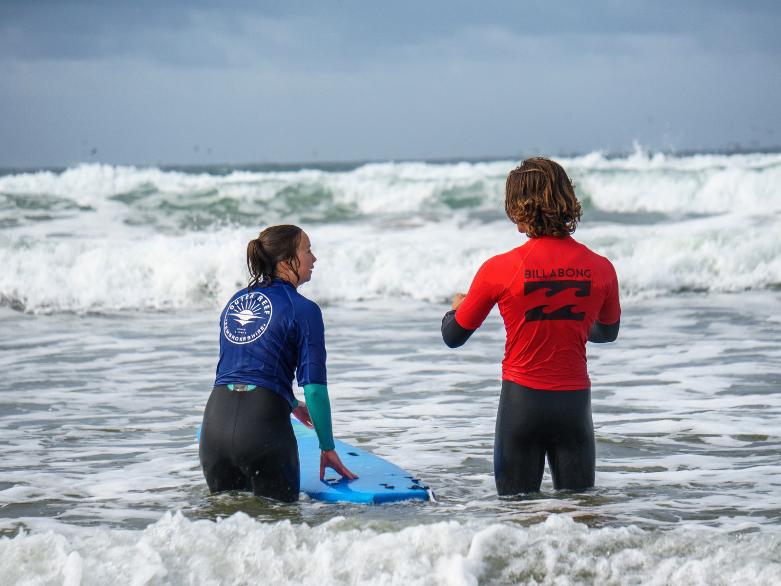 Surf Lessons Pembrokeshire, Wales - Family Surf Lessons South West Wales