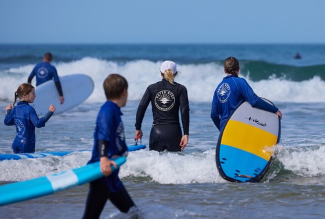 Surf Lesson Locations in Pembrokeshire With Outer Reef